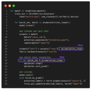 Finetuning LLMs on a Single GPU Using Gradient Accumulation