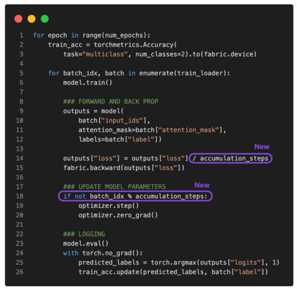 Finetuning LLMs on a Single GPU Using Gradient Accumulation