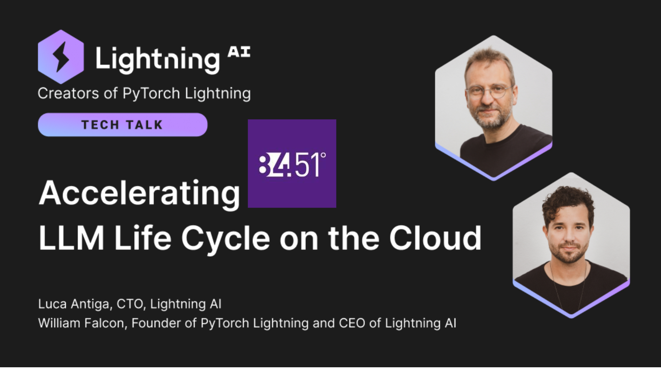 Accelerating 84.51 LLM life cycle on the cloud - Lightning AI