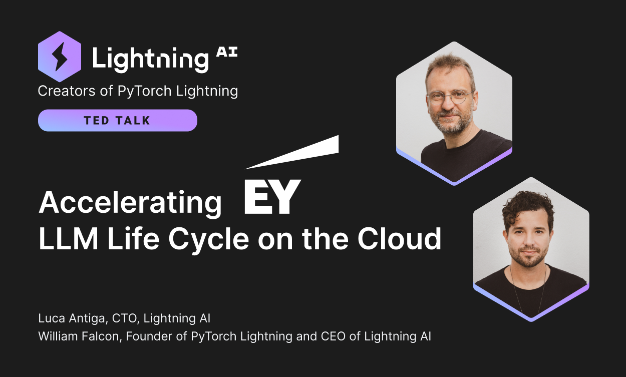 Accelerating EY's LLM life cycle on the cloud - Lightning AI